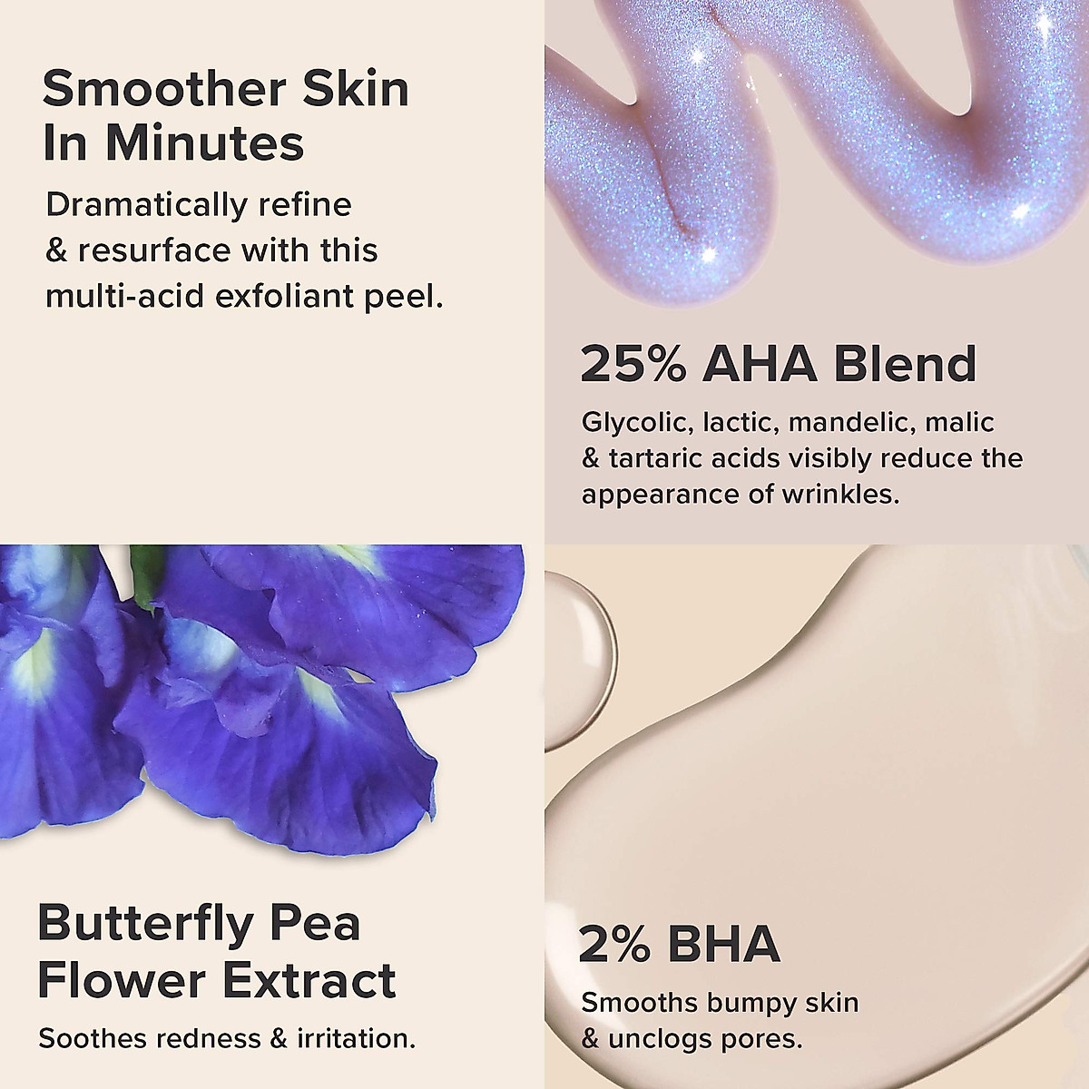 Paula's Choice Skin Perfecting 25% AHA + 2% BHA Exfoliant Peel, Fragrance-Free & Paraben-Free, 1 Oz