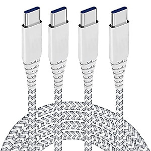 Long USB C to USB C Charger Cable 10ft 2Pack Charging Cord for Samsung Galaxy S22 S23 S20 S21 Plus Ultra FE 5G,Note 20/10,Note10,Note20,A52 A72 A53 5G,Google Pixel 6/6 Pro 4A 5,Fast Charge Power Wire