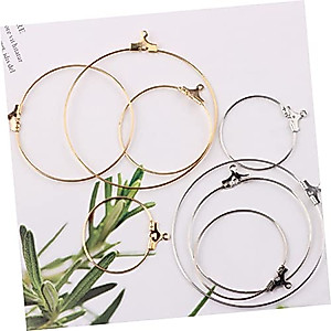 20pcs DIY Earring Hook Ear Clips Accessories DIY Ear Jewelry DIY Jewelry Making Supplies Copper Earrings Accessories