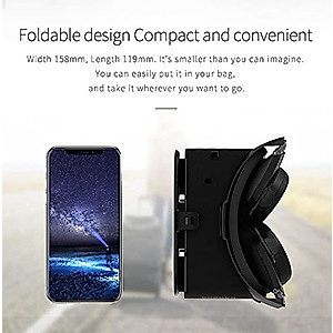 BOBOVR Z6 Virtual Reality Headset, 110°FOV Foldable Headphone IMAX VR Headset for 4.7-6.2 inch Full Screen Smartphone iOS/Android with Game Controller