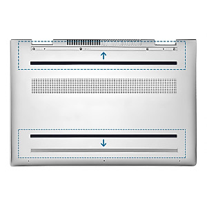 2PC Replacement Laptop Rubber Feet Strips for HP Envy x360 15-DS 15-DR, HP 15-DS1063CL 15-DS1083CL 15-DR1075CL 15-DR1679CL Series Laptop, New Replacement HP Laptop Rubber Feet