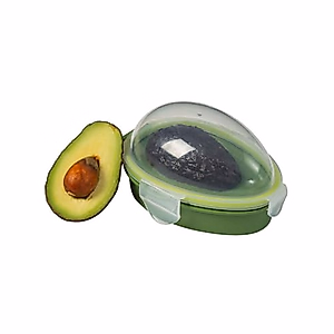 Avocado Storage, Avocado Saver Holder Reusable Food Crisper Storage Box Fruit Fresh Container Fruit Keeper Avocado Keeper Storage Container Kitchen Accessories