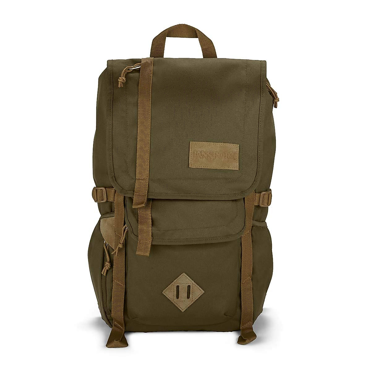 JanSport Hatchet Travel Backpack - 15 Inch Laptop Bag Designed for Urban Exploration, Army Green