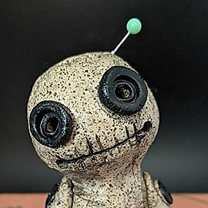 Xianxiang Incense Cone Burner, Voodoo Doll Incense Stick Holder Funny Ceramic Incense Holder Handcrafted Censer Inscent Stick Stand Resin Ornament Handmade Craft for Garden Home Decor