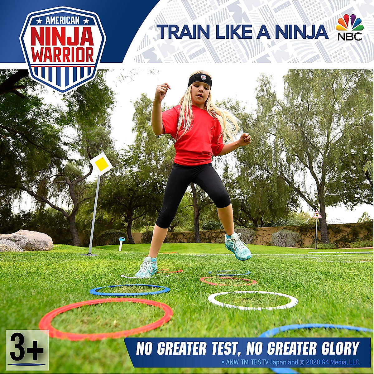 American Ninja Warrior Competition Obstacle Course - Competition Race Course - Great For Children, Teens, and Adult Athletes - Perfect Outdoor Fun Racing Obstacles For All Ages!