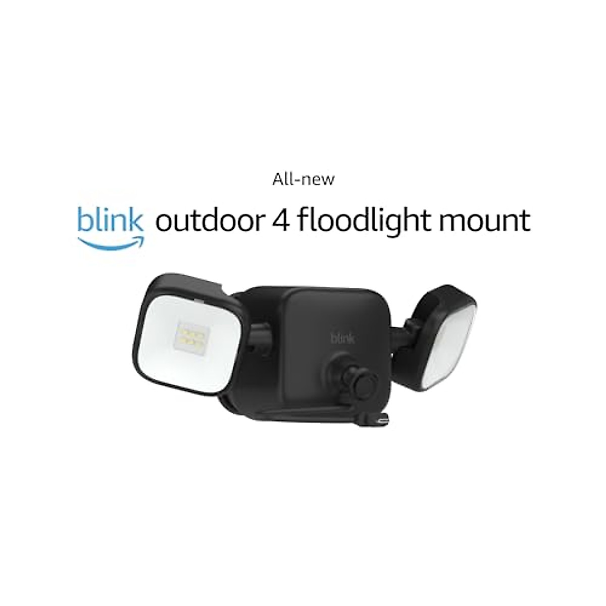 All-New Blink Outdoor 4 Floodlight Mount – Wire-free, 700 lumens, two-year battery life, set up in minutes