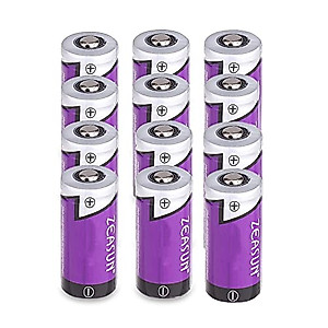 123A Battery for Arlo,12 Pack Batteries and LCD Display Charger with Arlo Wireless Cameras Certified Works with Arlo VMS3130 VMC3030 VMK3200 VMS3330 3430 3530 Cameras and More