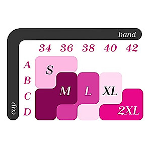 Maidenform womens Pure Comfort V-neck Pullover Lace Back Dm7679 Bra, Evening Blush, XX-Large US