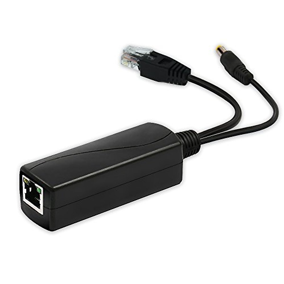 ANVISION 2-Pack Active 48V to 12V PoE Splitter Adapter, IEEE 802.3af Compliant 10/100Mbps, DC 12V Output, for IP Camera AP Voip Phone and More