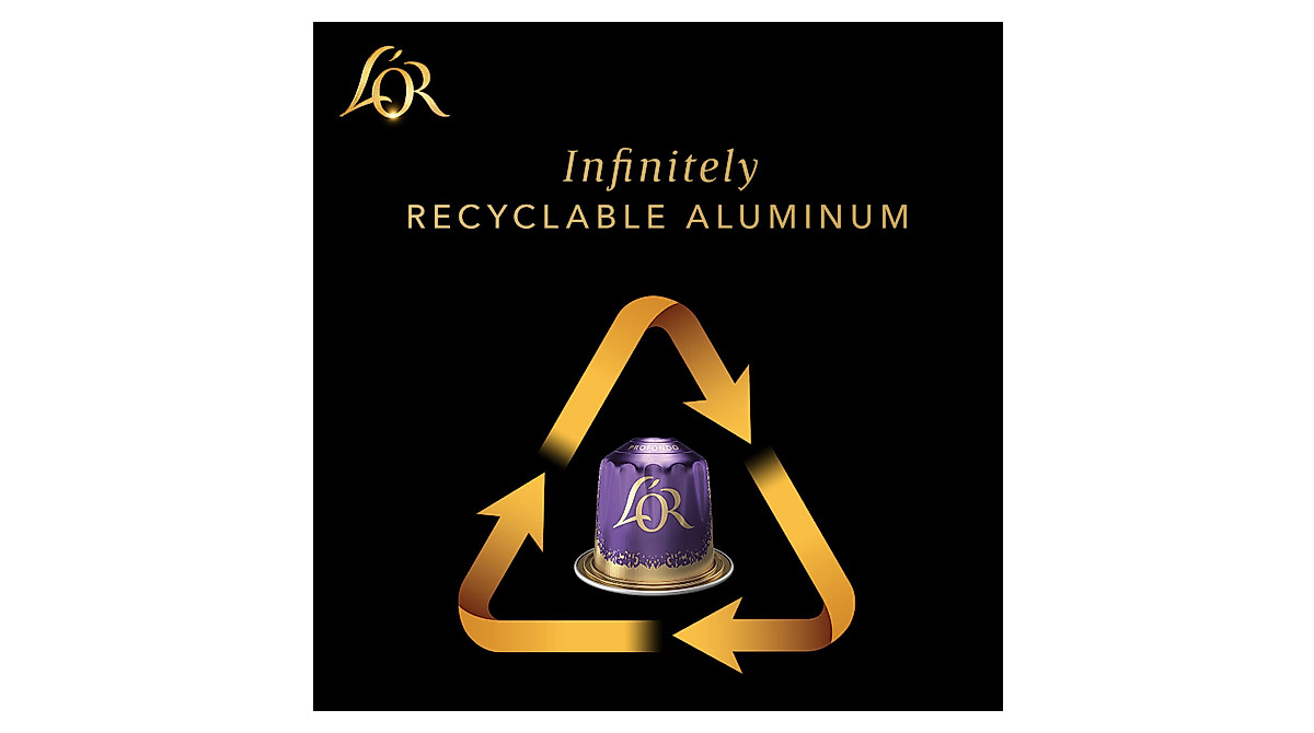 L'OR Profondo Lungo Espresso Capsules - 50 Count