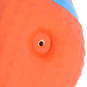 ZYLLZY Rugby Chew Toy Balls, Bite Resistant Chewing Molars Training Squeaky Toy, Pet Rugby Toys for Cats and Dogs