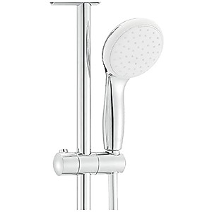 Grohe 2759810E Tempesta Classic 100 Spray Shower Rail Set, Starlight Chrome