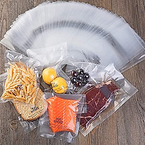 Wevac 6” x 10” 200 Count Food Vacuum Sealer Bags Keeper, PreCut Pint, Ideal for Food Saver, BPA Free, Commercial Grade, Great for storage, meal prep and Sous Vide
