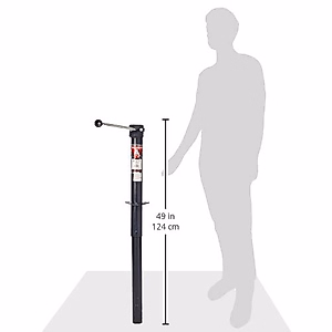 Bulldog Fulton Sidewind 14 Travel A-Frame Jack 5000-Pound Gray, 24 x 7.5 x 4.5"