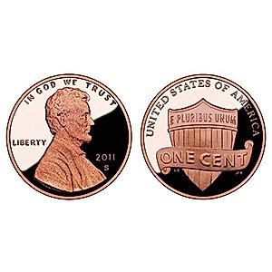 2011 S Lincoln Proof Penny - Shield Cent - Exceptional Coin - US Mint GEM DCAM -