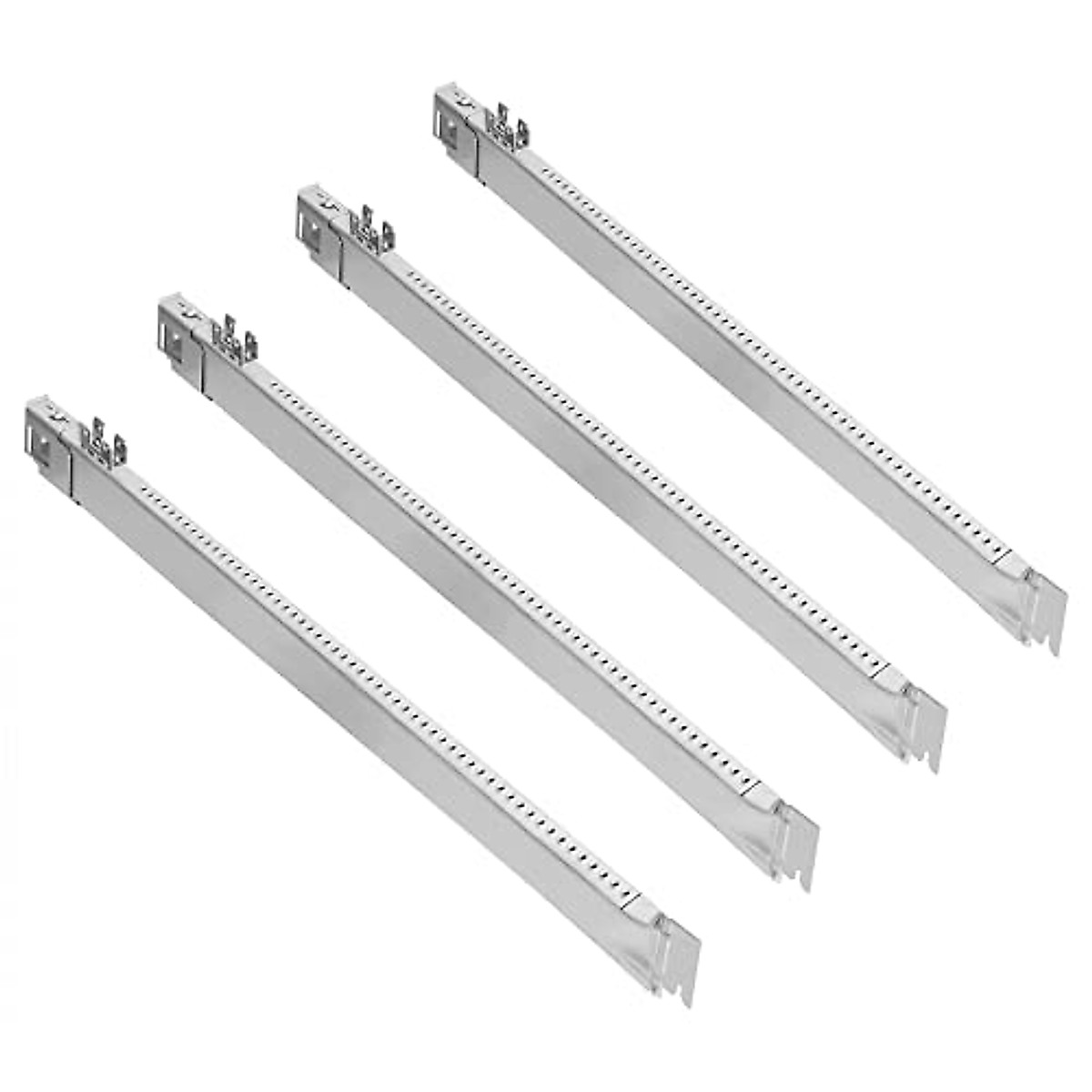 DELSbbq Burner Tube Kit for Weber Genesis II 400 Series Genesis II E-410 S-410 E-415 S-415 E-435 S-435 Gas Grills, Replacement Kits for Weber Genesis II 300 Series 400 Series Gas Grills, 67490, 67491