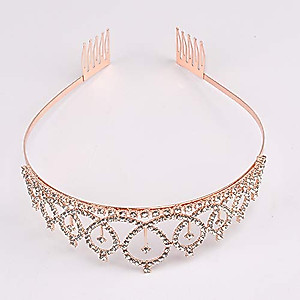 Birthday Crown, Didder Birthday Girl Sash & Rhinestone Tiara Set, Birthday Tiara Birthday Crowns for Women 21st Birthday Sash and Tiaras for Women Girls Birthday Gifts Party Accessories