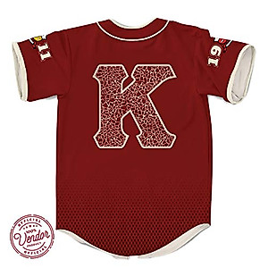 Bad Bananas Kappa Alpha Psi - Baseball Jersey - Big K - Nupe 1911 - Official Vendor - Jerseys - 2XL