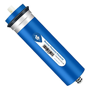 400G RO Membrane with Housing & 5 Micron String Wound Water Filter by Membrane Solutions, Whole House Water Filter Replacement Cartridge