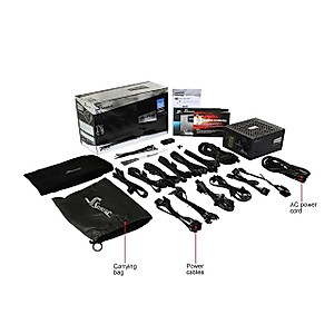 Seasonic PRIME 1000 Platinum SSR-1000PD 1000W 80+ Platinum ATX12V & EPS12V Full Modular 135mm FDB Fan Power On Self Tester Power Supply