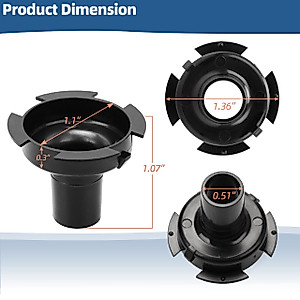Sconva 4223 Drain Spud Compatible with Aprilaire Humidifier Models 500, 500A, 500M, 550, 560, 600, 600A, 600M Humidifier Parts & Accessories