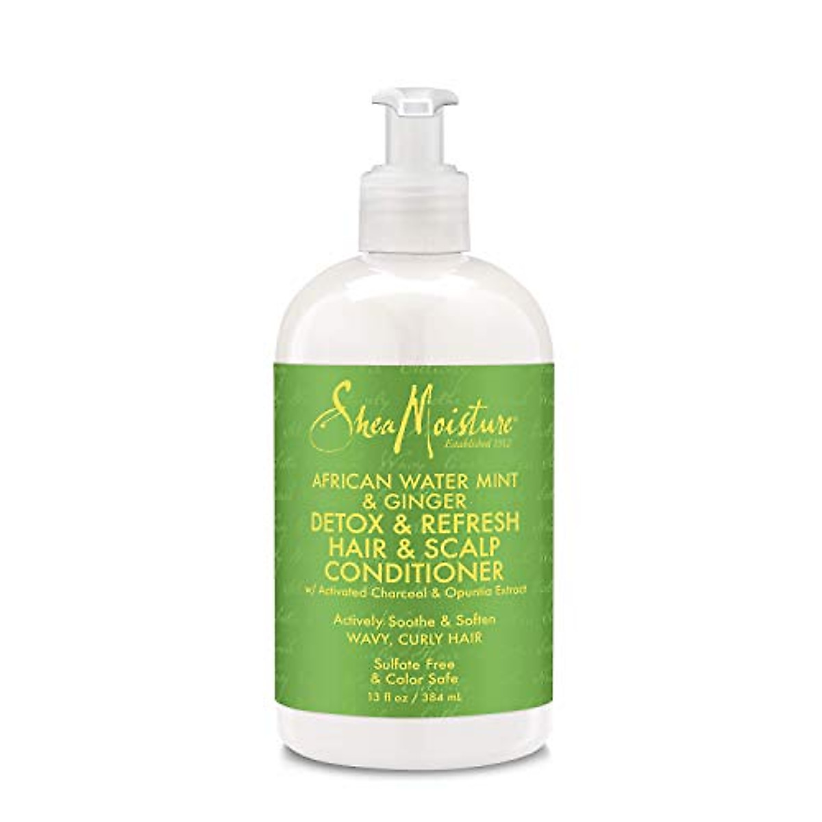 SheaMoisture Hair & Scalp Clarifying Conditioner for Curls African Water Mint Paraben Free 13 oz