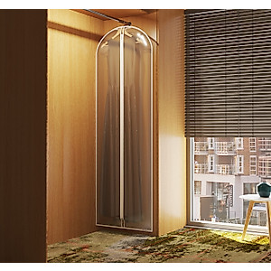 HANGERWORLD Pack of 2 Clear 72" Long Gown Storage Bags for Wedding Dress and Gown, Showerproof Plastic Garment Cover with Full Length Zipper