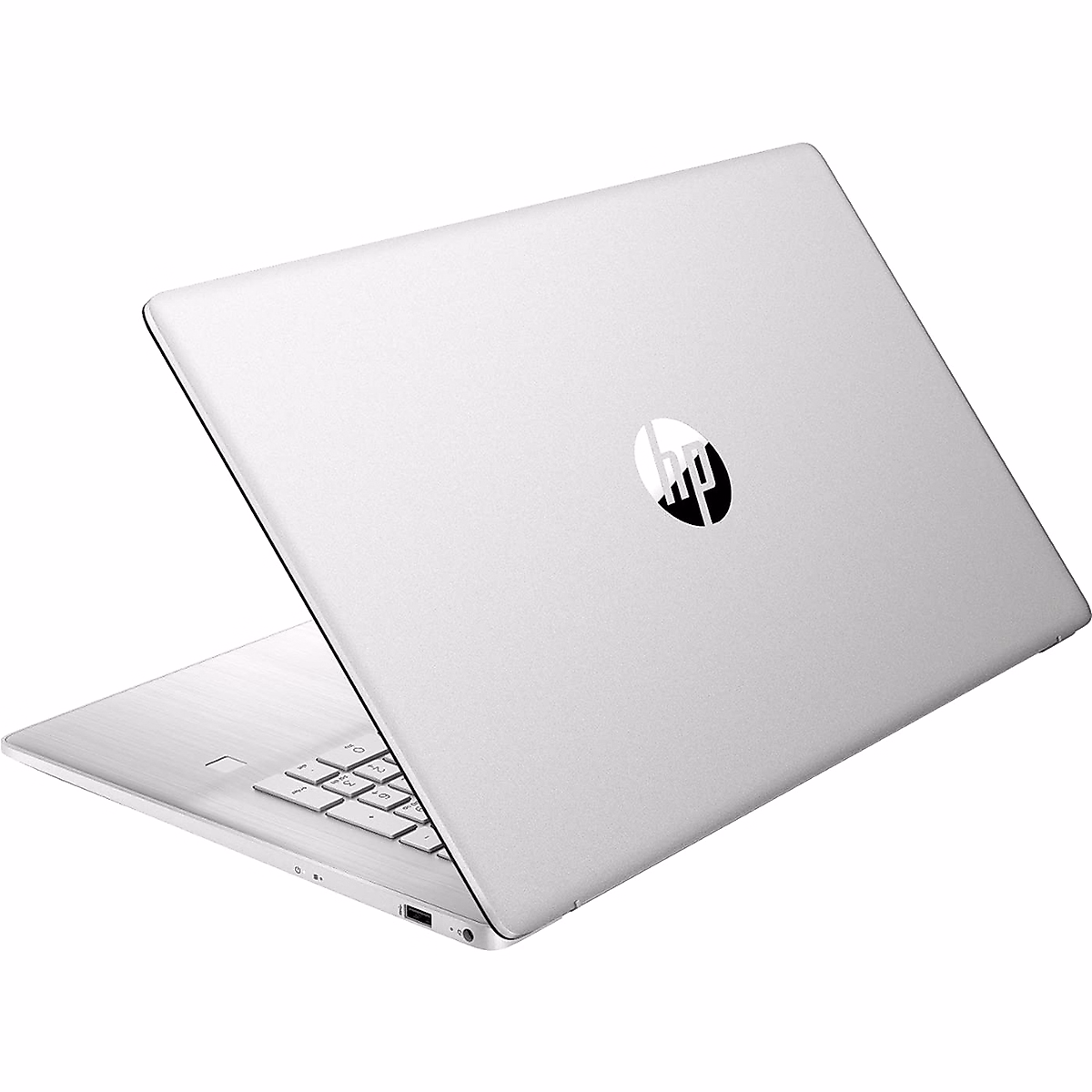 HP Laptop 17.3" FHD 1080P IPS Display, AMD Ryzen 5 5500U 6 Core CPU (Beat i7-1065G7), 32GB RAM, 1TB PCIe SSD, HD Webcam, WiFi, Bluetooth, HDMI, Win10 Home, Available Upgrade to Win11 Home, Silver