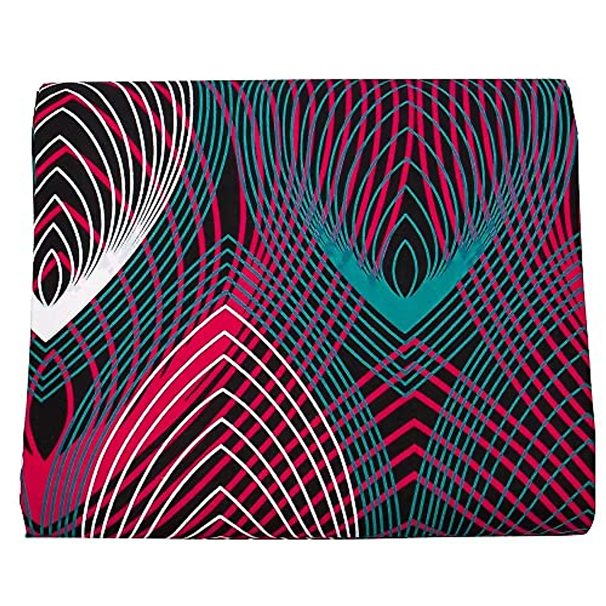 African Fabric 100% Cotton Kente Cloth by The Yard 6 Yards African American Ankara Print Wax Fabric 1451