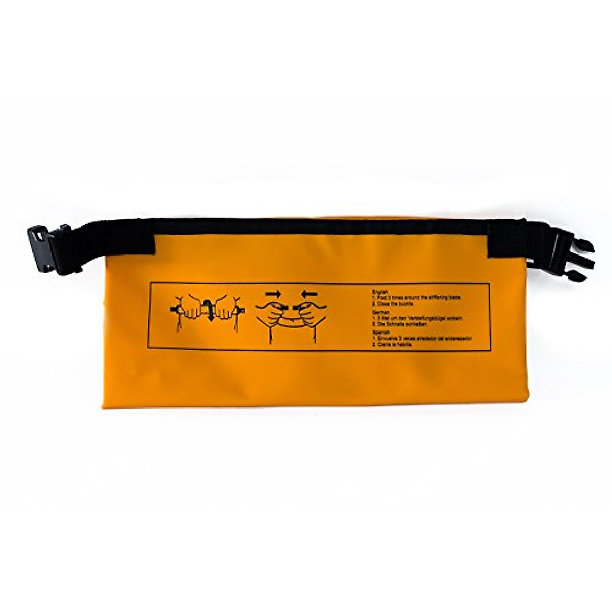 Premium Waterproof Bag/Roll Top Dry Bag - Perfect for Kayaking/Boating/Canoeing/Fishing/Rafting/Swimming/Camping/Snowboarding Crafted by Montem (Orange, 20L)