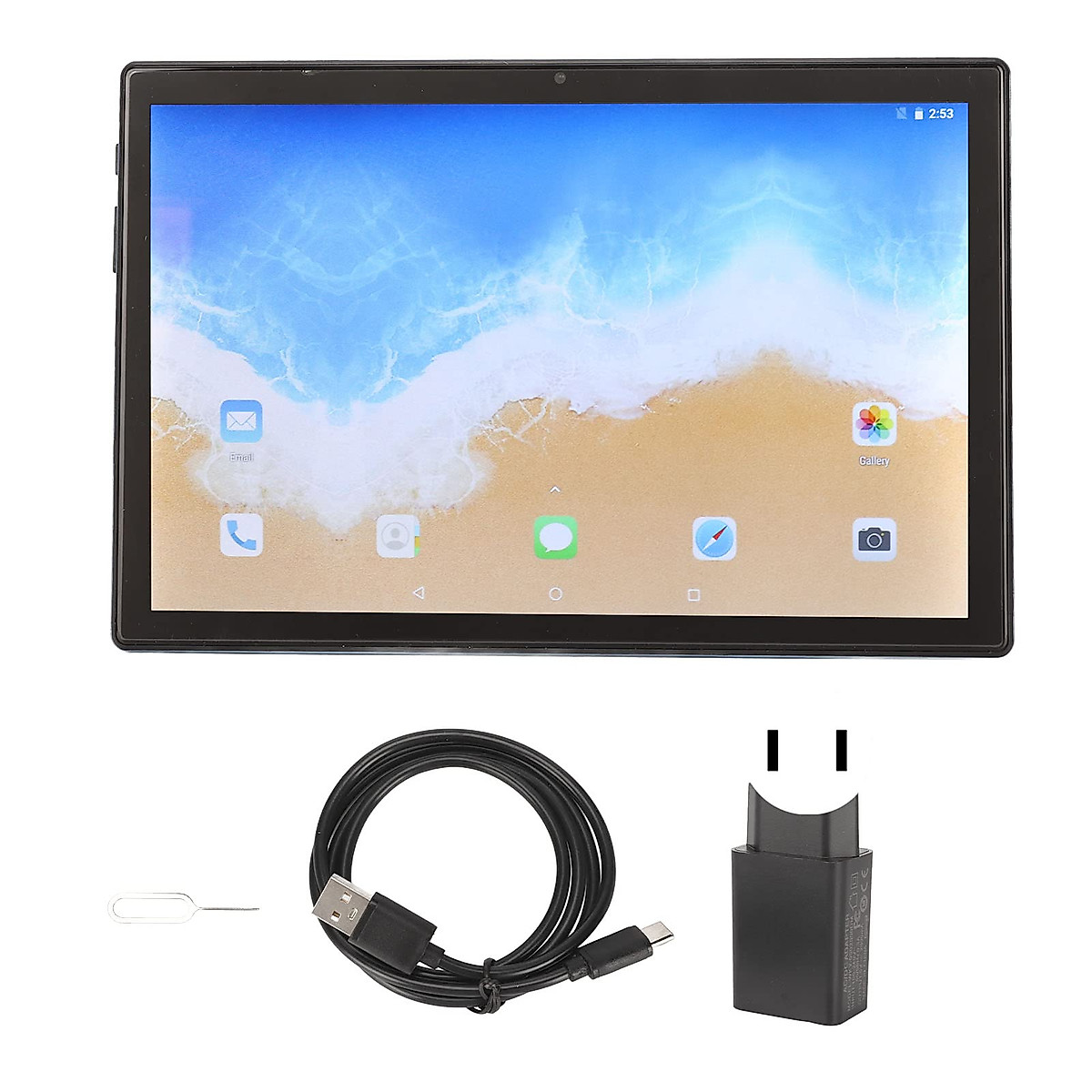 Zyyini 10 Inch Tablet for Android 12, 8 Core CPU 8GB RAM 256GB ROM WiFi Kids Tablets,Dual Camera,7000mAh Battery,Calling Tablet for Home Office Adults