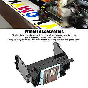 Kafuty-1 QY6-0075 Print Head for Canon iP5300 MP810 iP4500 MP610 MX850, High Resolution Single Black Printhead Parts for Canon, with Protective Cover
