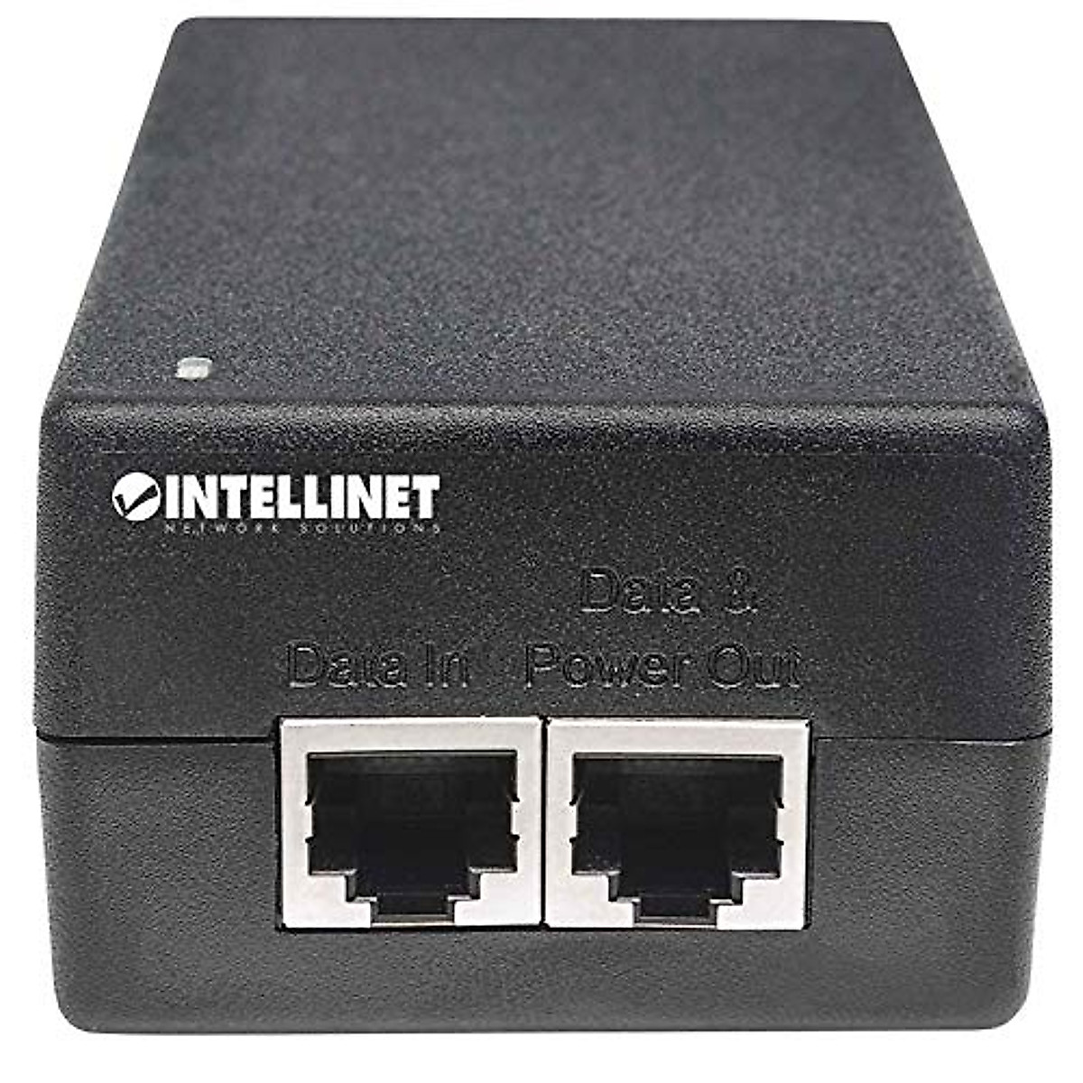 Intellinet Gigabit Ultra POE Injector PoE+ - Up to 60W Ultra Power Supply, 10/100/1000 Mbps, IEEE 802.3af/802.3at Compliant, Metal housing – 3 Yr Mfg Warranty - 561235
