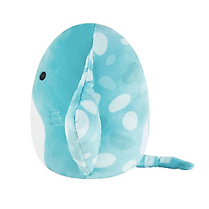 Squishmallows Official Kellytoy Plush 8 Inch Squishy Soft Plush Toy Animals (Maggie The Stingray with Spots)