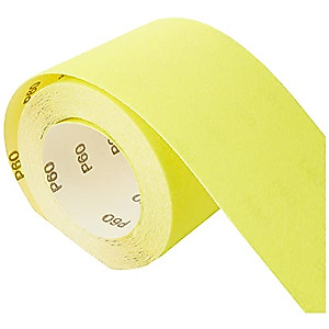 TIMCO 231541 60 Grit Yellow-115mm x 10m Sandpaper roll