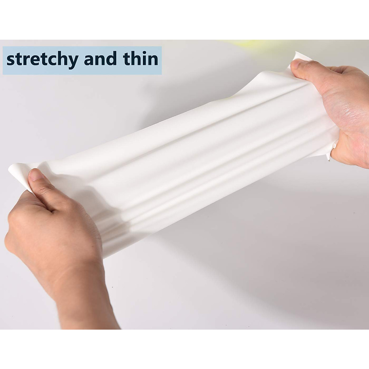 guangyintong Glow in The Dark Heat Transfer Vinyl Rolls, 12" x 5ft Luminous Green Iron on Vinyl for T Shirts, PU Elastic HTV Vinyl for All Cutter Machine Easy to Cut & Weed for Cool Costumes & Design