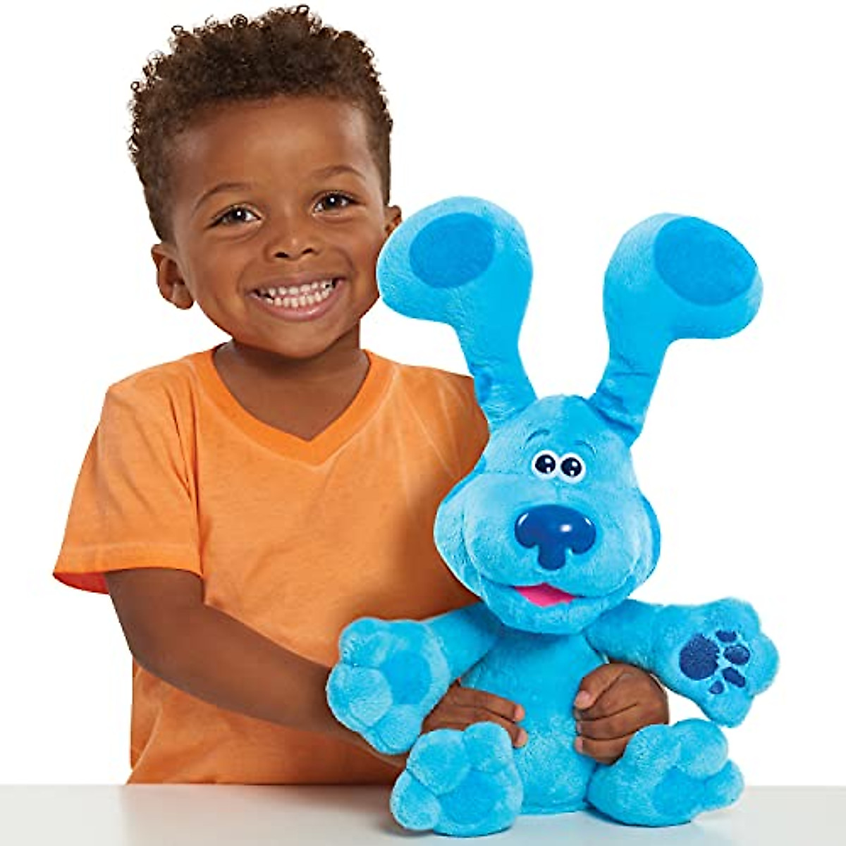 Blue’s Clues & You! Peek-A-Blue, Interactive Barking Peek-A-Boo Stuffed Animal, Dog