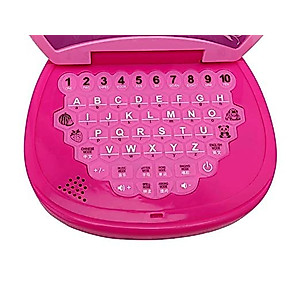 METREY Educational Laptop Toys for Kids, Numbers Alphabets Learning Kids Baby Toys with Led Display, Music, Spell & Asking Mode | Learning Tablet for Kids 3+ Years Boy Girl (Multi Color) (Pack of 1)