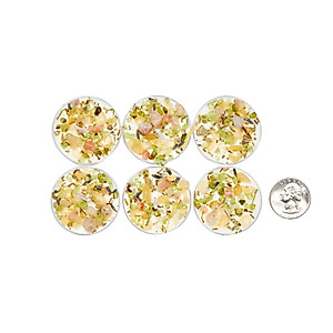 Positive Energy Candle by New Moon Beginnings Herb & Crystal Candles - Energy clearing - All Natural Essential Oil & Soy Candle - Lavender Eucalyptus Rosemary (Positive Energy, 6 Pack Tealights)