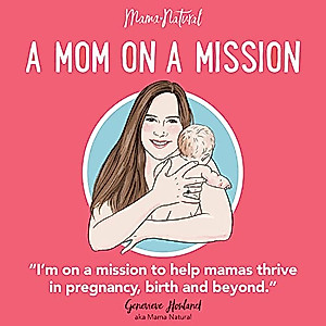 Mama Natural Nipple Cream for Breastfeeding (2 oz) | 100% Organic Nipple Balm Safe for Nursing | Probiotic Powered & Lanolin Free Organic Nipple Butter | Sore Nipple Relief Breastfeeding