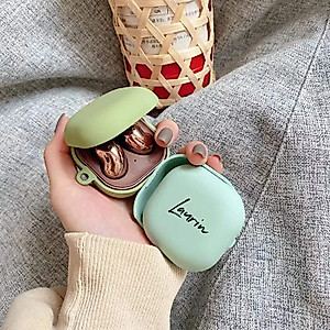 Personalisa Printing Name Hard Matte Case Compatible with Samsung Galaxy Buds 2 Case (2021) / Galaxy Buds Pro Case (2021) / Galaxy Buds Live Case (2020) (Green)