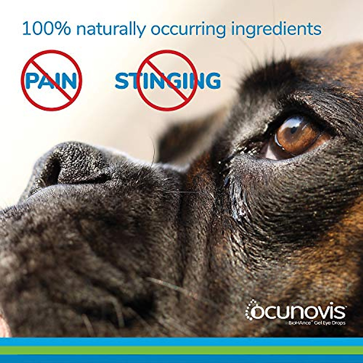 Sentrx Ocunovis Gel Eye Drops for Dogs & Cats, Eye Lube for Dogs Allergy Relief Lubricant, Dogs with Dry Eyes, Artificial Tears, 5 ml