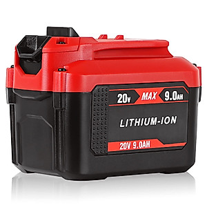 Jialitt CMCB202 20V 9.0Ah Replacement for Craftsman V20 MAX Lithium Ion Battery CMCB205 CMCB204 CMCB204-2 CMCB202-2 CMCB201 CMCB206 CMCS500B CMCD700C (Only for Craftsman 20V Max V20 Series)