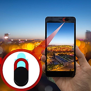 15 Pcs Lens Mask Professional Webcam Cover Durable Webcam Cover Camera Cover Webcam Privacy Cover Privacy Sticker Camera Protector Practical Webcam Cover Creative Webcam Cover