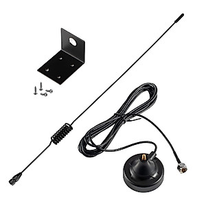 Smart Garage Door Opener Extended Long Range Magnetic Base Receiver Antenna with F Male Connector for Liftmaster 312HM 323LM 412HM 423LM 850lm 860lm Star1000 Gate Radio Receivers，Eifagur