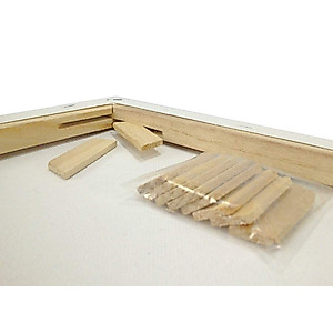 EDM Lot 2 Artist Canvas 8x10 Blank Pre-Stretched Framed Cotton Double Gesso