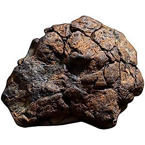 UKCOCO Real Meteorite Space Rock Meteorite Fossil Science Collection Lithosiderite Ornament with Box for Lab School Random Box Color