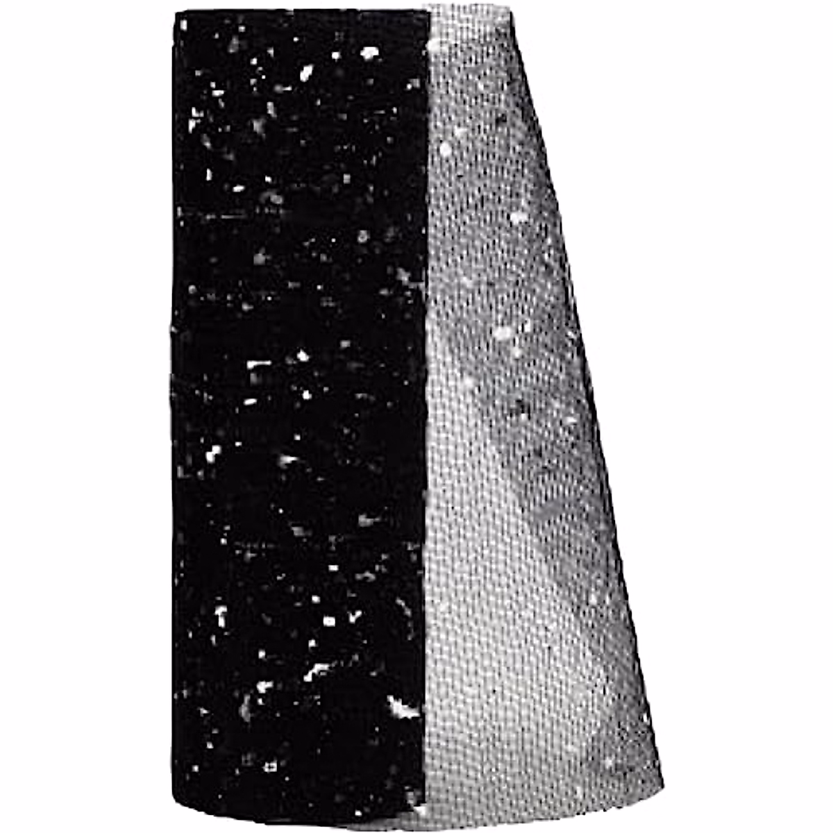 CLRA Set of 3 Halloween Glitter Tulle Halloween Tulle Fabric Halloween Fabric Halloween Deco Mesh with Bonus CLRA Craft Gift.