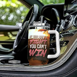 TEEDUU Tumbler Er3n Insulated Tumbler With Handle Stainless Steel Double Wall Vacuum AOT Anime Tumblers Hot Cold Tea Coffee Travel Cup Thermos Mug Gift