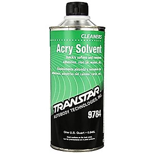 TRANSTAR 9784 Acry Solvent - 1 Quart